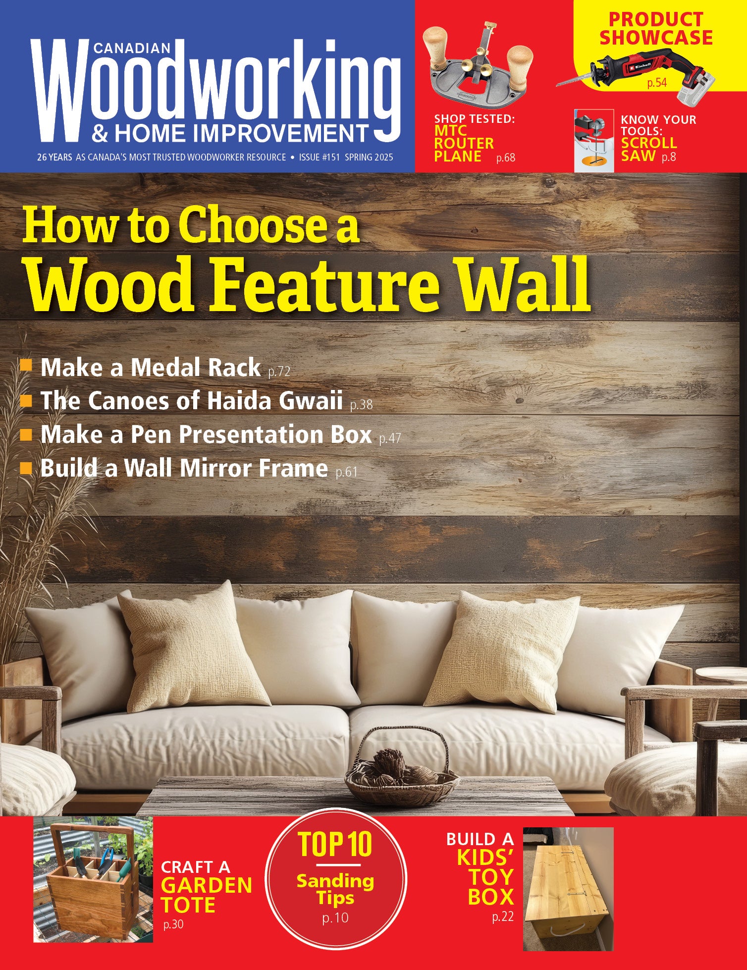 Latest issues – Shop Canadian Woodworking
